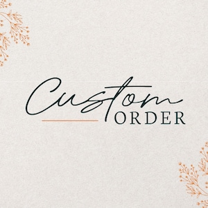 Custom Add-on for Existing Order - Etsy