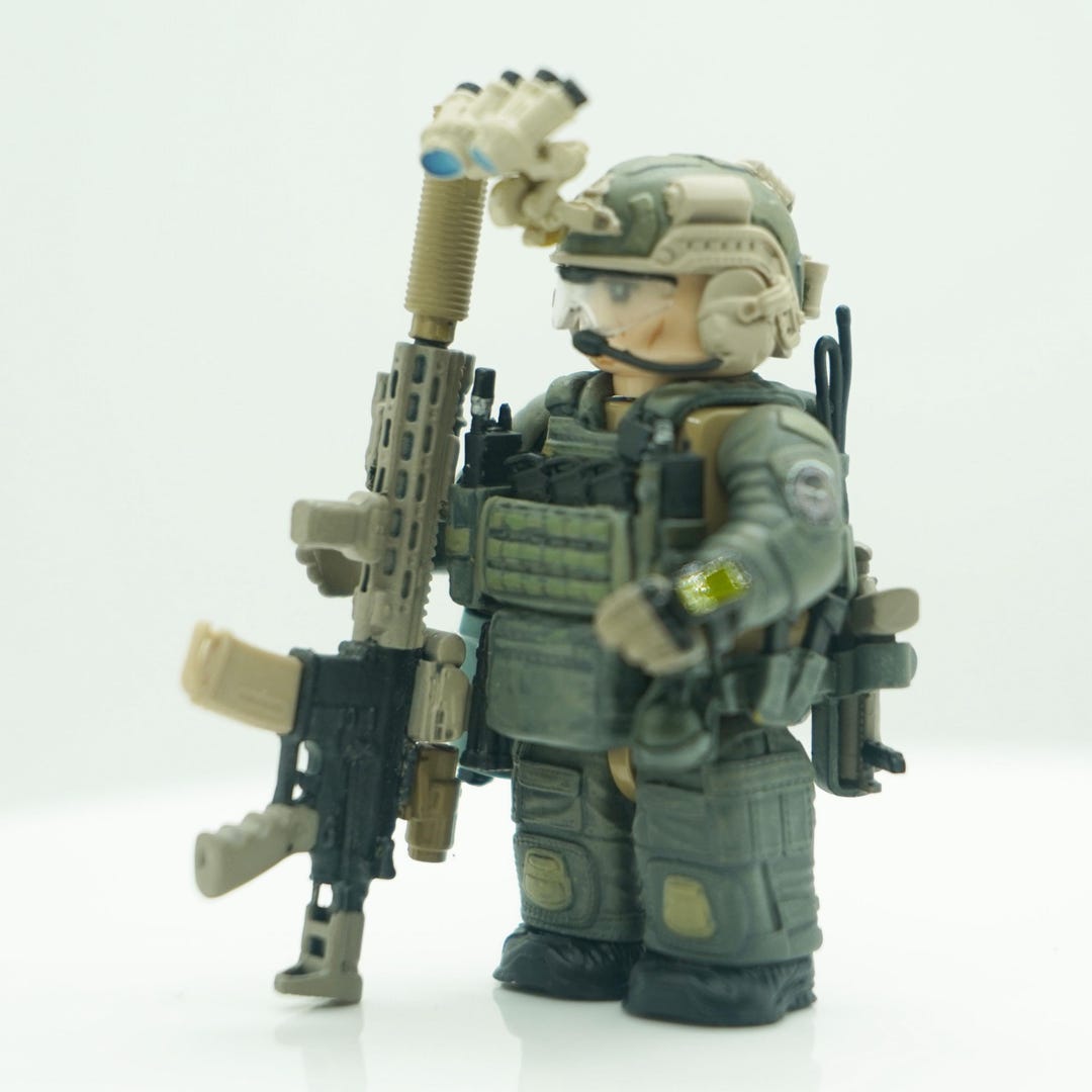 C.O.D Studio: Lego-compatible Military Accessory Set CCT KSK Urban Camo ...