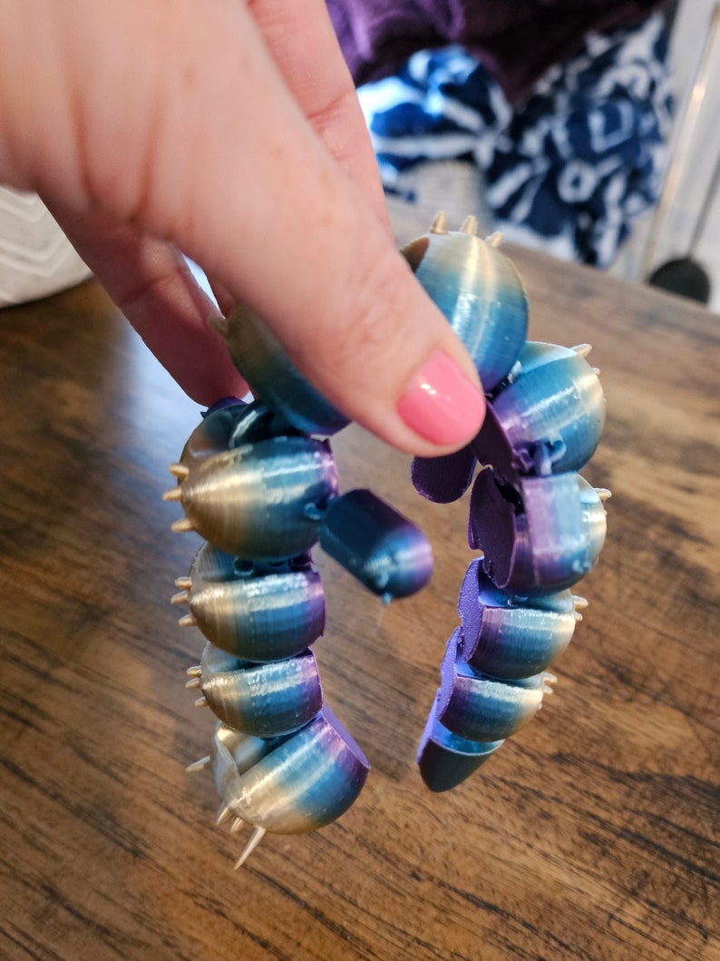 Articulated Tubby Dragon Fidget Toy, 3d Printed Animal - Etsy