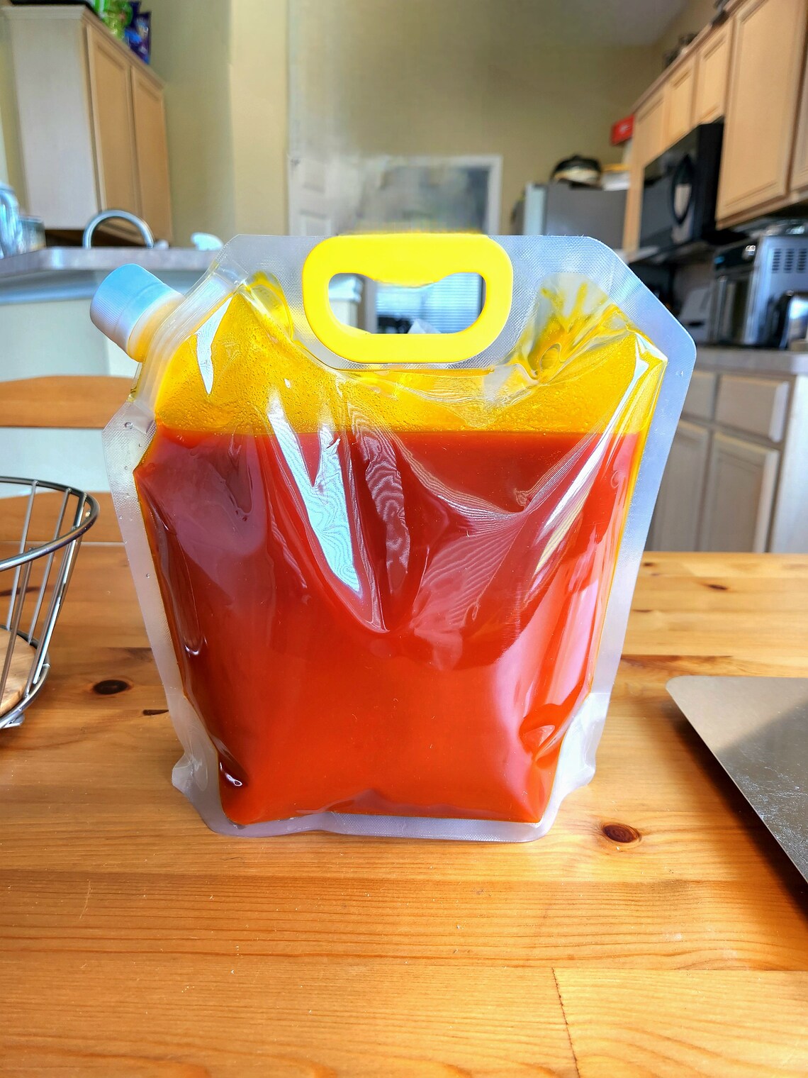 50cl Nigerian Red Pure Fresh Cooking Palm Oil/easy-pour Container ...