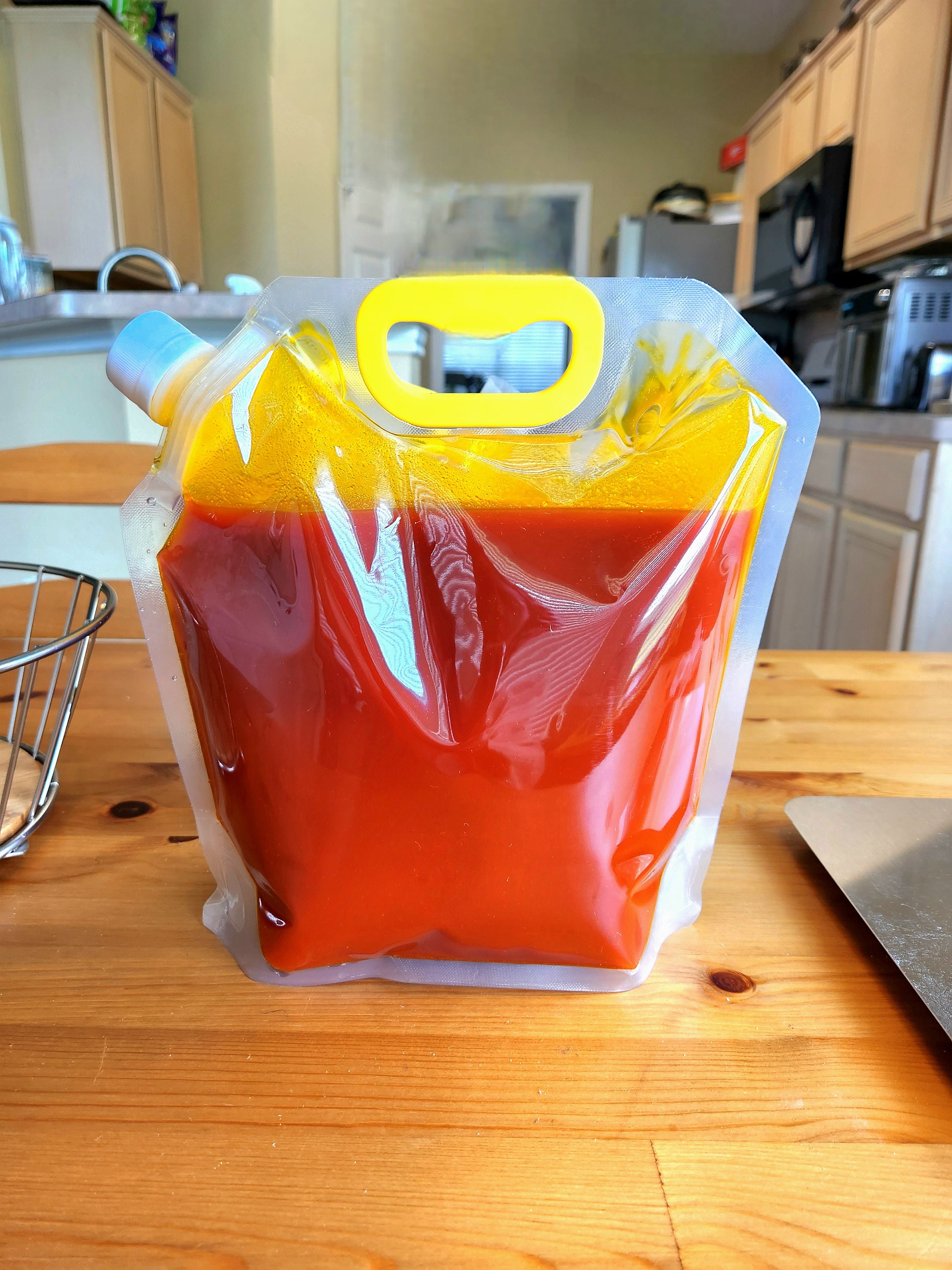 50cl Nigerian Red Pure Fresh Cooking Palm Oil/easy-pour Container ...