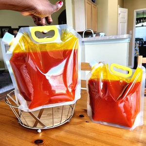 2.5L Nigerian Red Palm Oil: Pure, Unadulterated Cooking Oil - Etsy