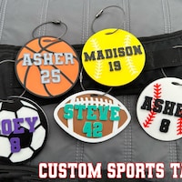 Personalized Basketball Keychain, Basketball Team Gift, Personalized ...