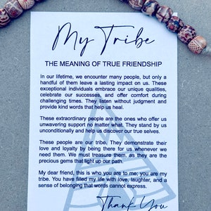 My Tribe - the True Meaning of Friendship Ornament Gift | Laser ...