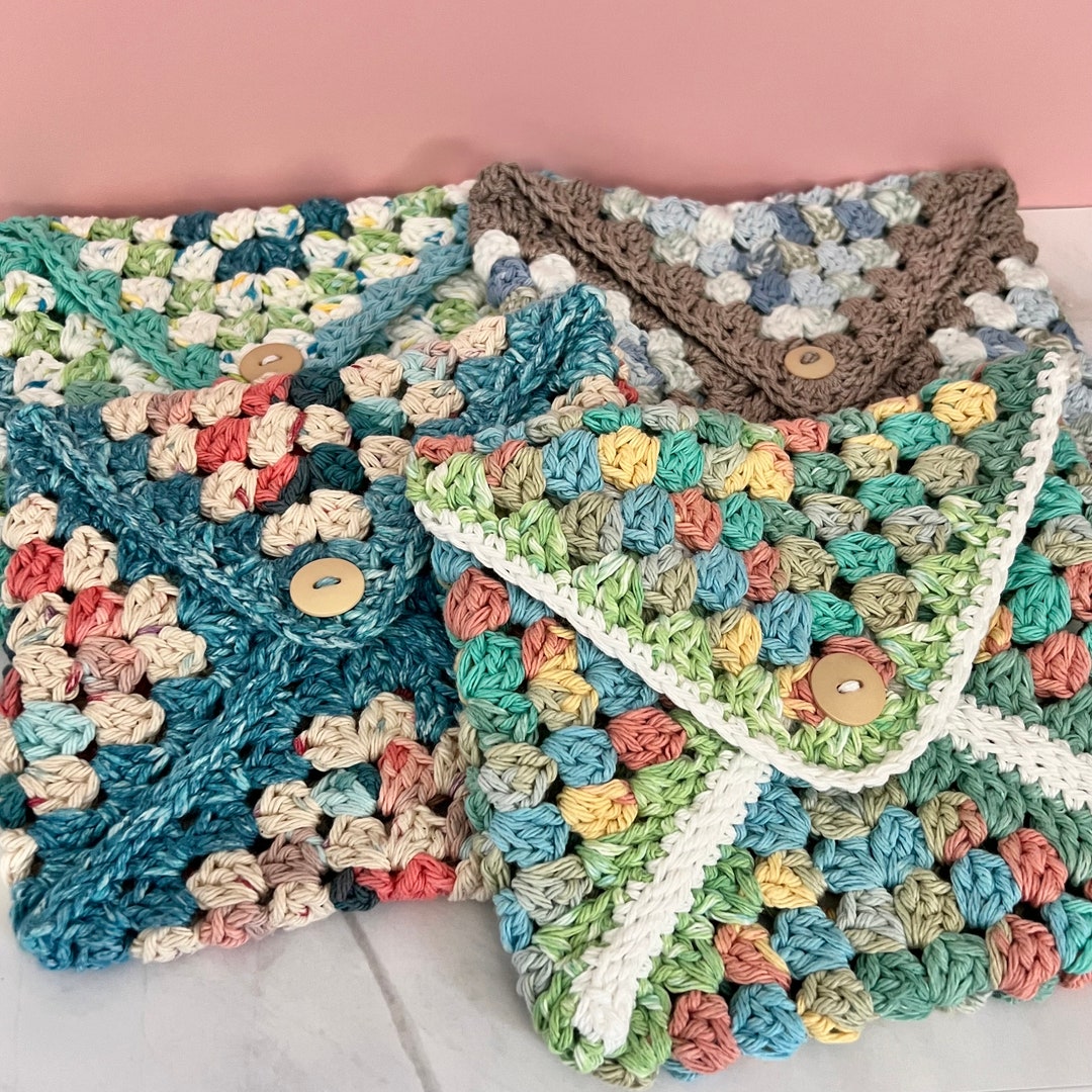 Granny Square Pouch - Etsy