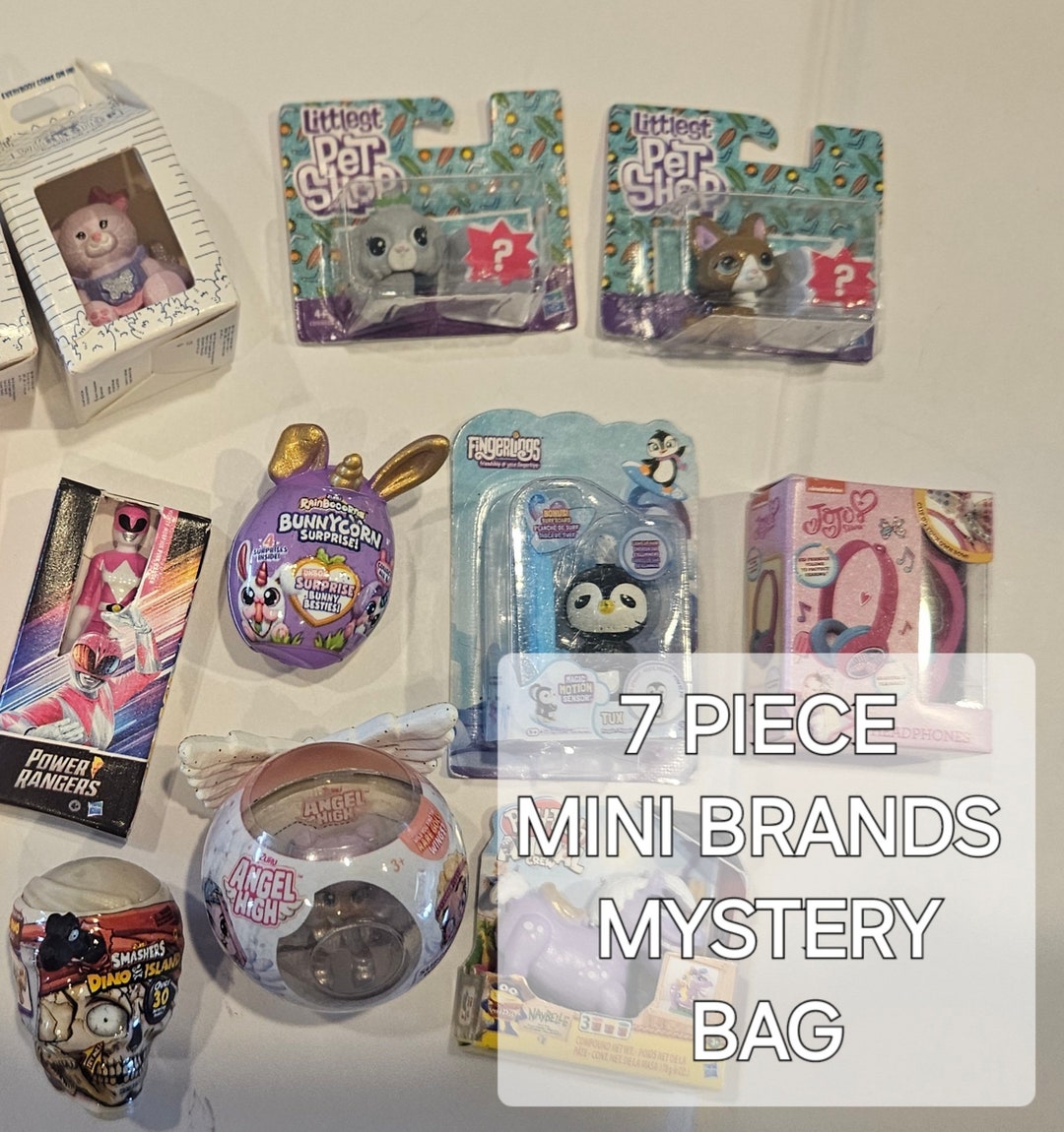 Mystery Magnetic Mini Brands Set, 7 Pieces With Magnets - Etsy