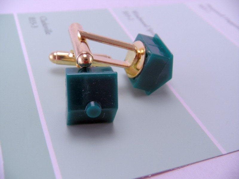 Monopoly Hotel Token Kitsch Cufflinks Cuff Links DORK NERD GEEK - Etsy