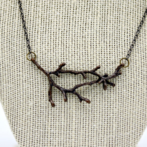Tree Branch Necklace - Etsy
