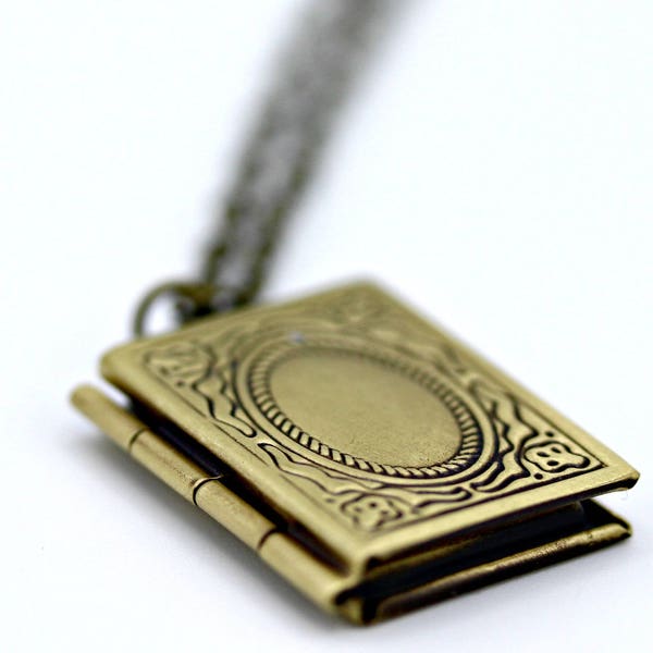Book Locket - Etsy