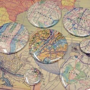 Custom U.S. or International Location Atlas Map City or Town or State ...