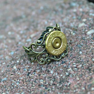 Annie Get Your Gun Spent Gun Bullet Shell Adjustable Ring - Etsy