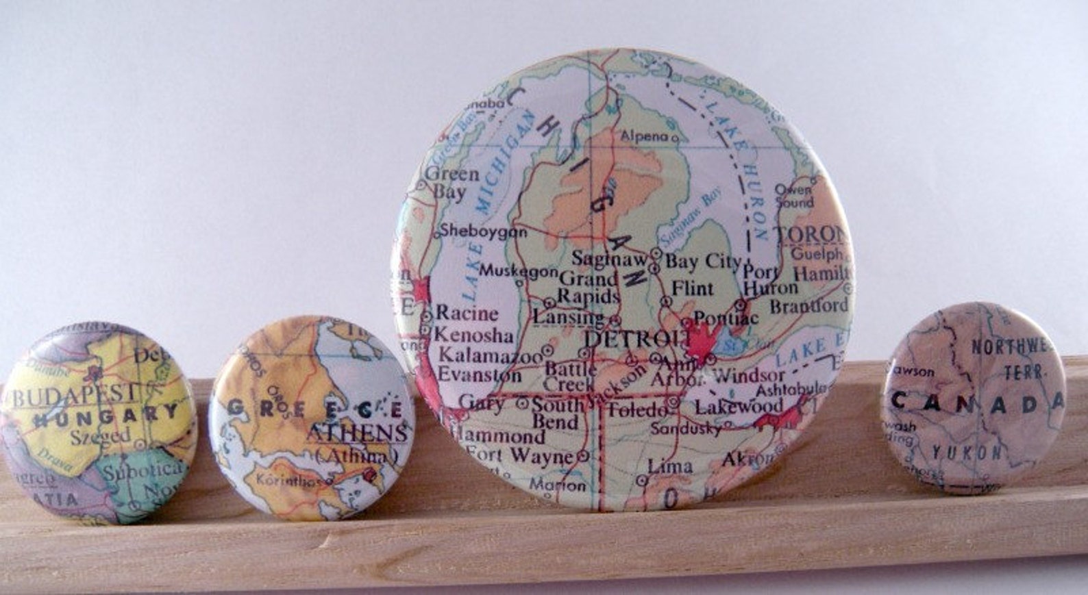Custom U.S. or International City State Country Map Pins 3 - Etsy