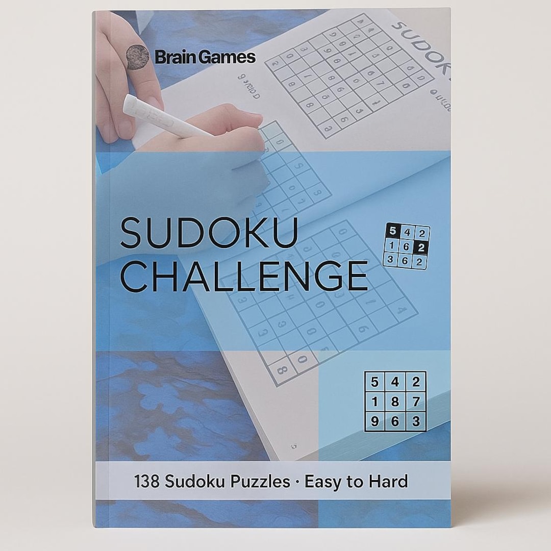 Sudoku Challenge: 138 Logic Puzzles From Easy to Expert 4x4 - 9x9 ...
