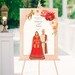 Indian Wedding Welcome Sign Board Hindu, Hindu Wedding Ceremony Sign ...