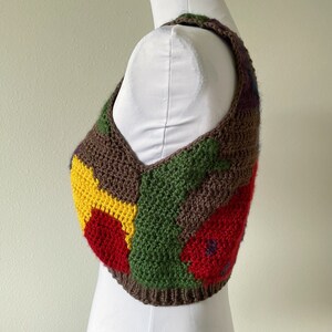 The Funky Little Top| Handmade Crochet Crop Top - Etsy