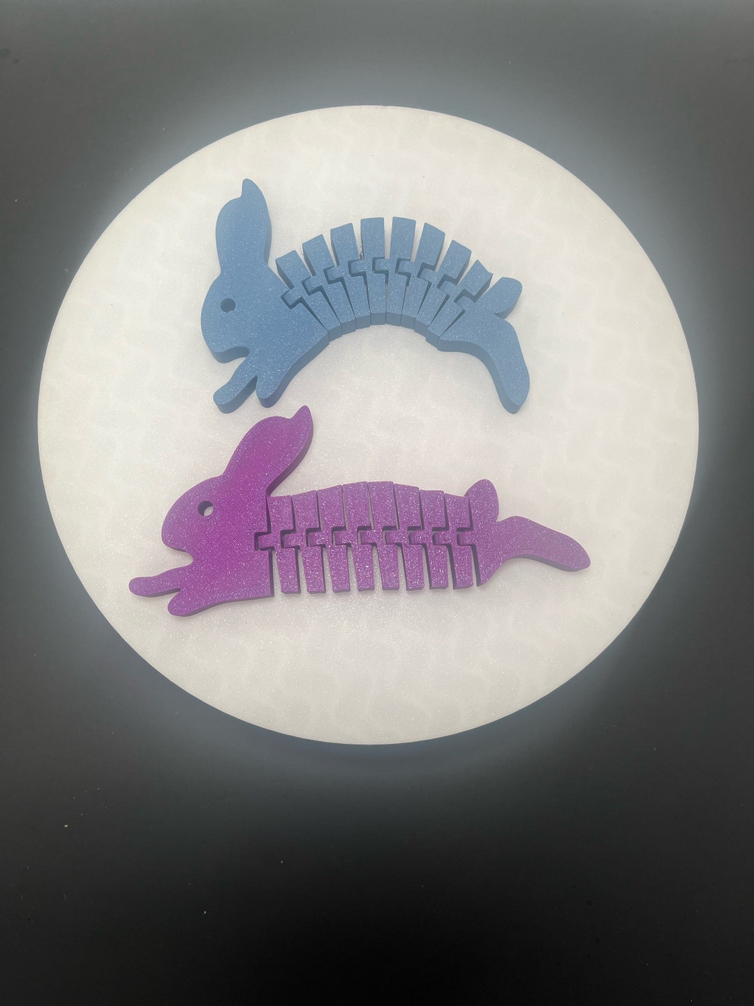 Flexi Bunny Rabbit Fidget-3d Printed Sensory Toy - Etsy