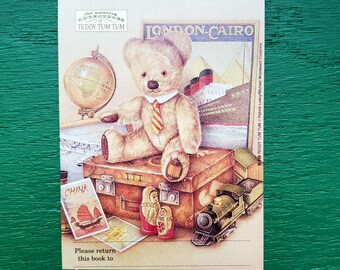 Teddy Bookplates - Etsy