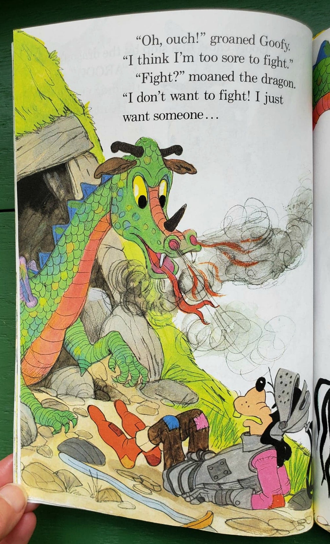 Walt Disney's Sir Goofy and the Dragon 1983 | Etsy