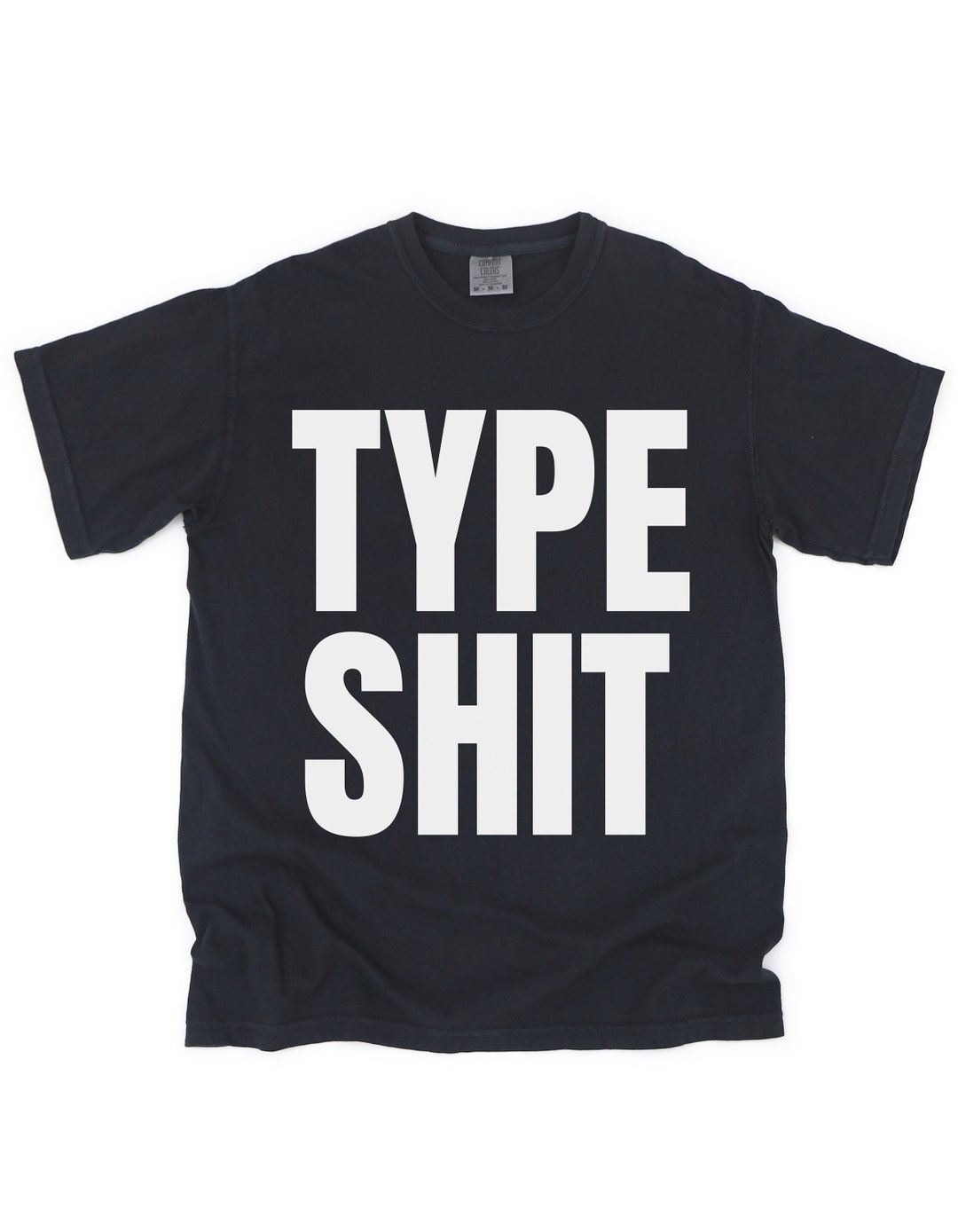 Type Shit Viral Heavyweight T-shirt, Big Graphic Oversized Shirt, Logo ...