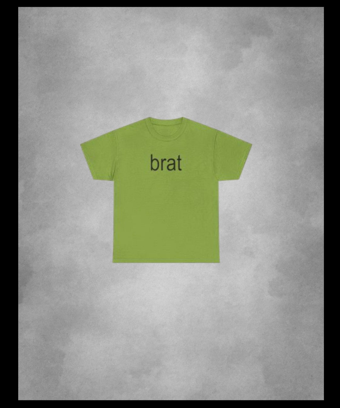 Charli XCX Brat Album Cover T-shirt, Blurred Brat Cult Classic Unisex ...