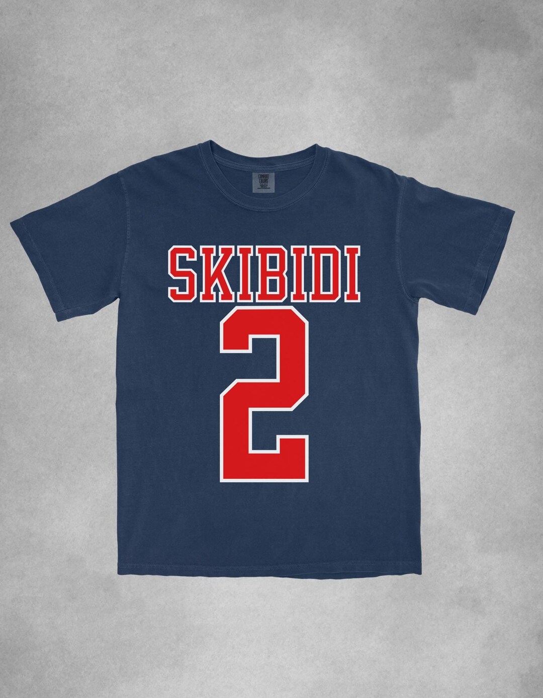 Funny Skibidi Toilet Jersey T-shirt, Oversized Graphic Sports Meme ...