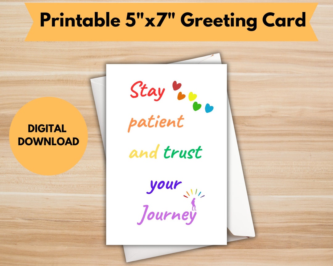 Stay Positive Pride Greeting Card, Love Wins, Gift Your Loved One ...