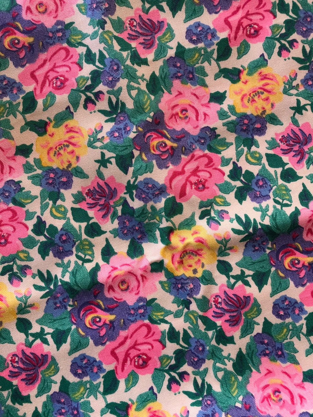 Vintage Winky Textile Inc Fabric Sample - Etsy