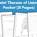 All About Saints Activity Packet for Kids (with an Emphasis on All ...