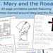 Saint Mary and the Rosary Activity Packet - Etsy