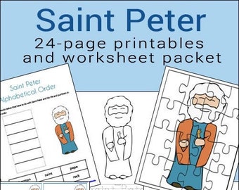 st peter claver coloring sheet