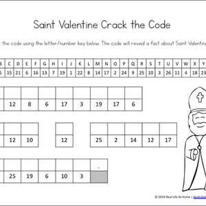 Saint Valentine Activities Printable Packet for Kids - Etsy