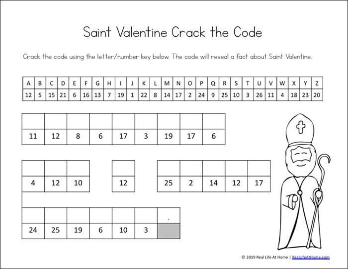 Saint Valentine Activities Printable Packet for Kids - Etsy