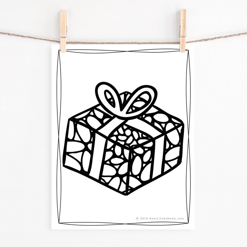 Christmas Coloring Pages Packet With 15 Intricate Christmas Designs for ...