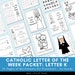 Catholic Letter of the Week Worksheets and Coloring Pages - Letters K ...