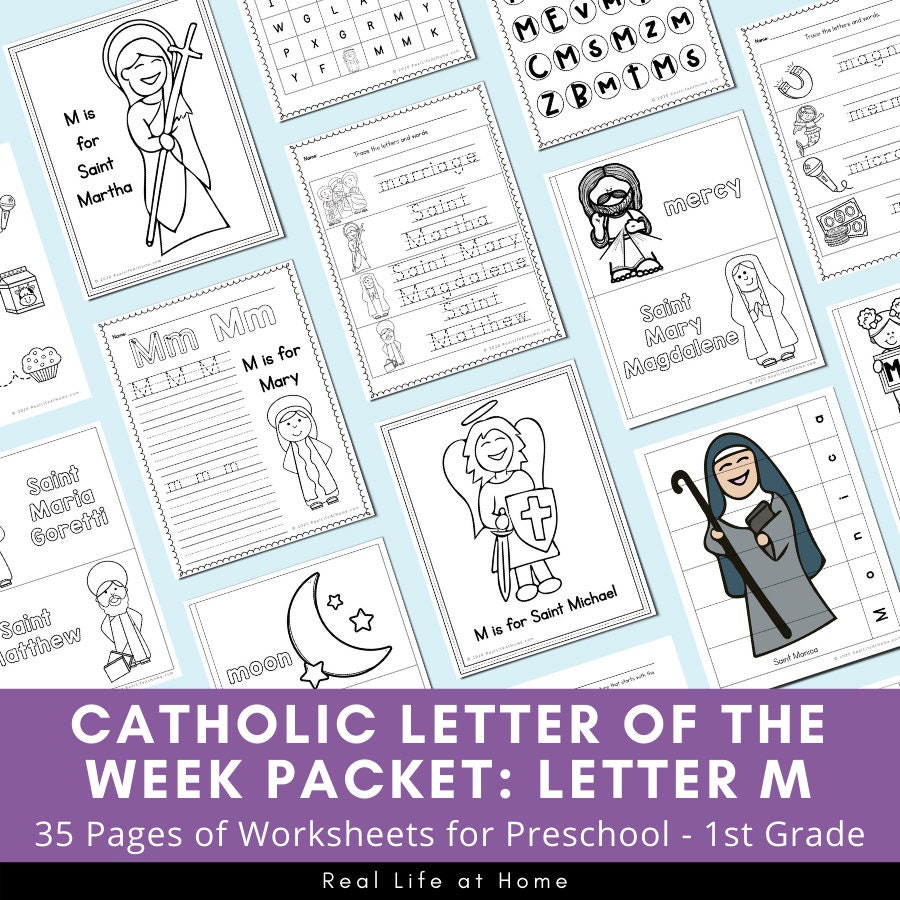 Catholic Letter of the Week Worksheets and Coloring Pages - Letters K ...