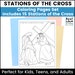 Stations of the Cross Coloring Pages Set for Kids, Teens, Adults (15 ...