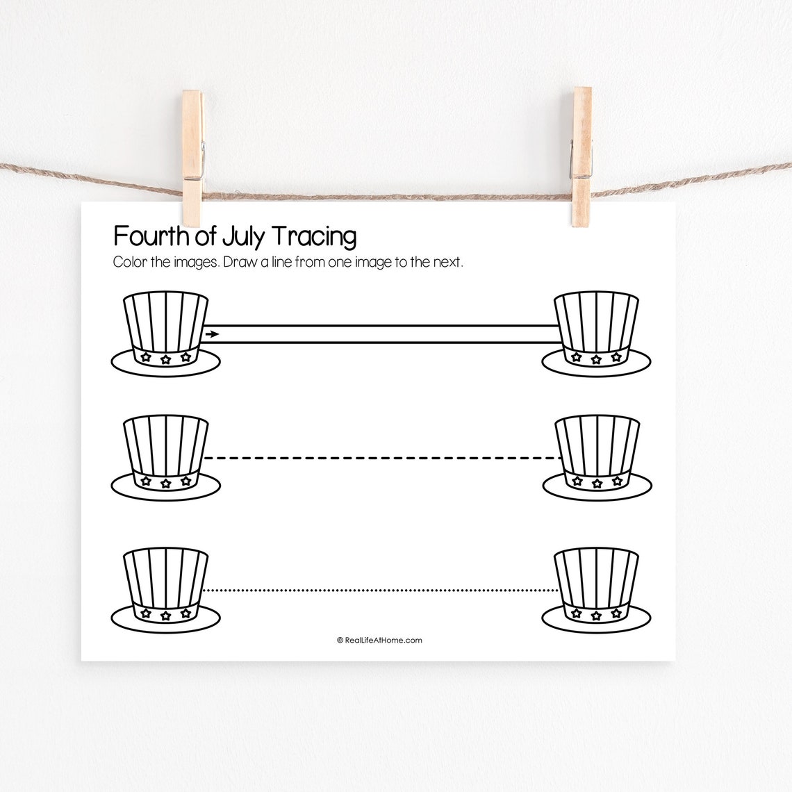 4th of July Fine Motor Skills Packet for Preschool - 1st Grade (united ...