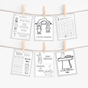 Catholic Letter of the Week Worksheets and Coloring Pages - Letters K ...