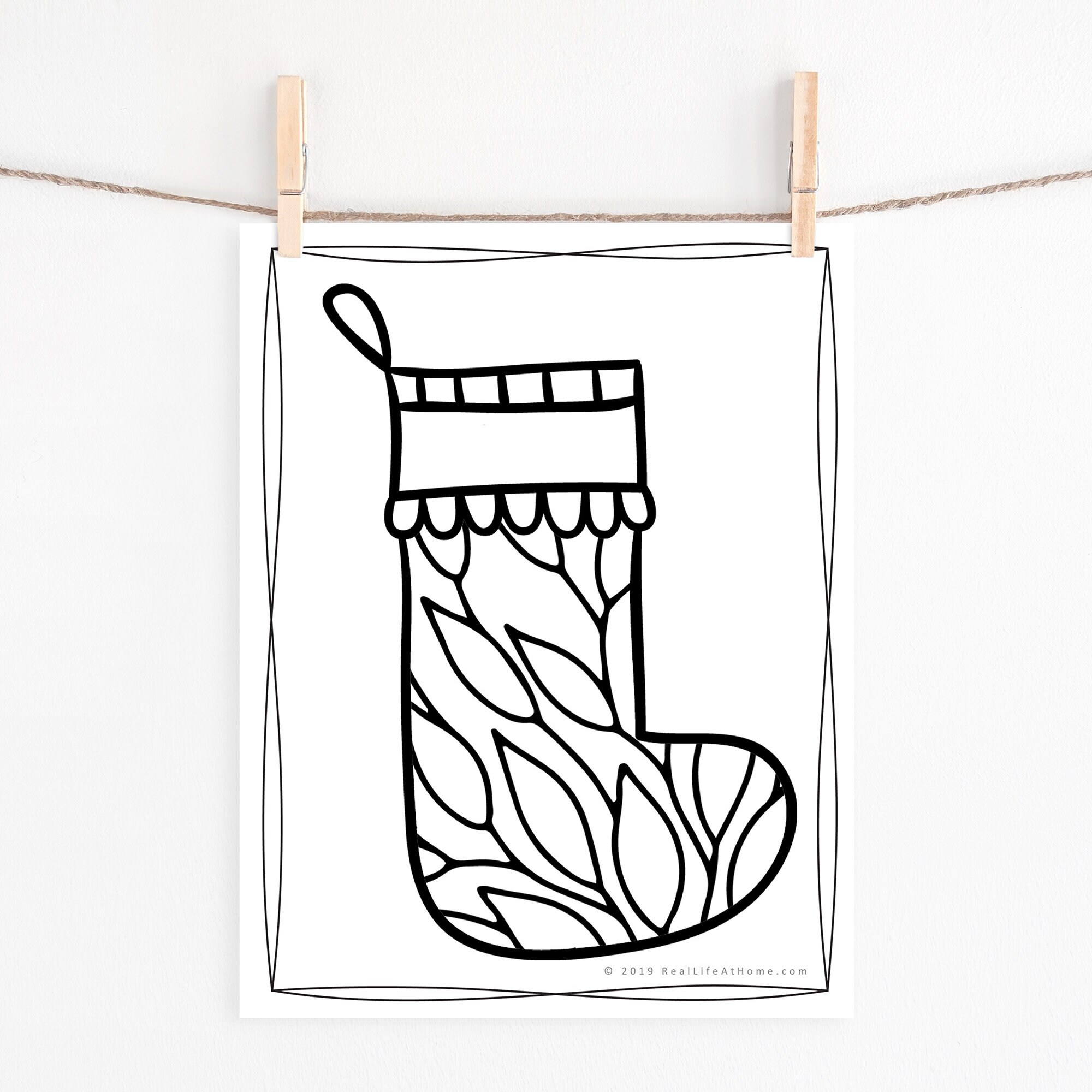 Christmas Coloring Pages Packet With 15 Intricate Christmas Designs for ...