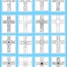 Religious Cross Coloring Pages (30 Different Designs) for Kids and ...