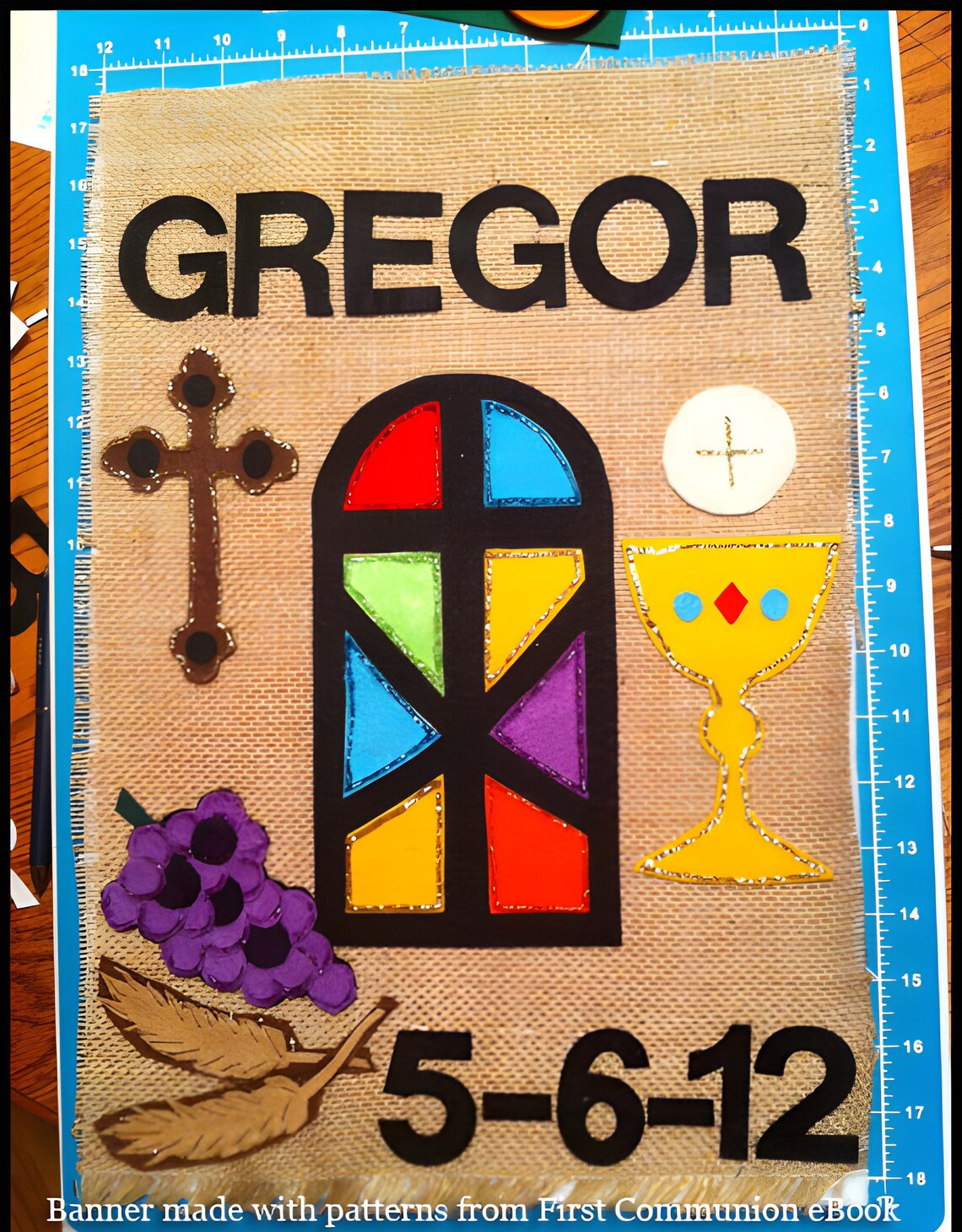 First Communion Prep and First Communion Banner Patterns Packet ...