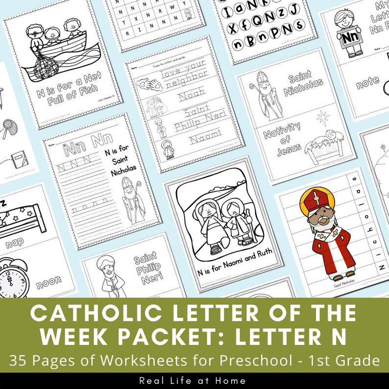 Catholic Letter of the Week Worksheets and Coloring Pages - Letters K ...