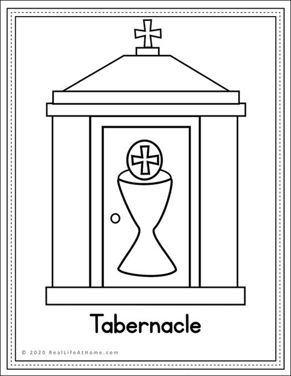 Catholic ABC Coloring Pages BUNDLE for Kids: Letters A - Z (312 ...