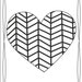 23 Intricate Heart Design Coloring Pages Packet Perfect for Valentine's ...