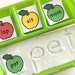 Printable 24 Apple CVC Word Cards for Preschool and Kindergarten ...