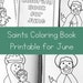 All About Saints Activity Packet for Kids with an Emphasis on All ...