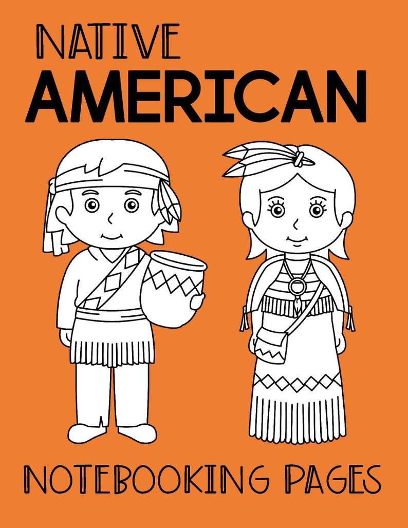 Native American Tribes Report Pages Packet (native American Notebooking ...