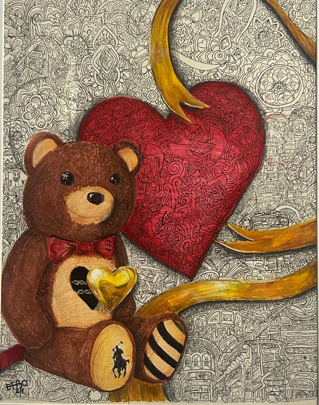VALENTINE Pt 2 - Original Painting - Etsy