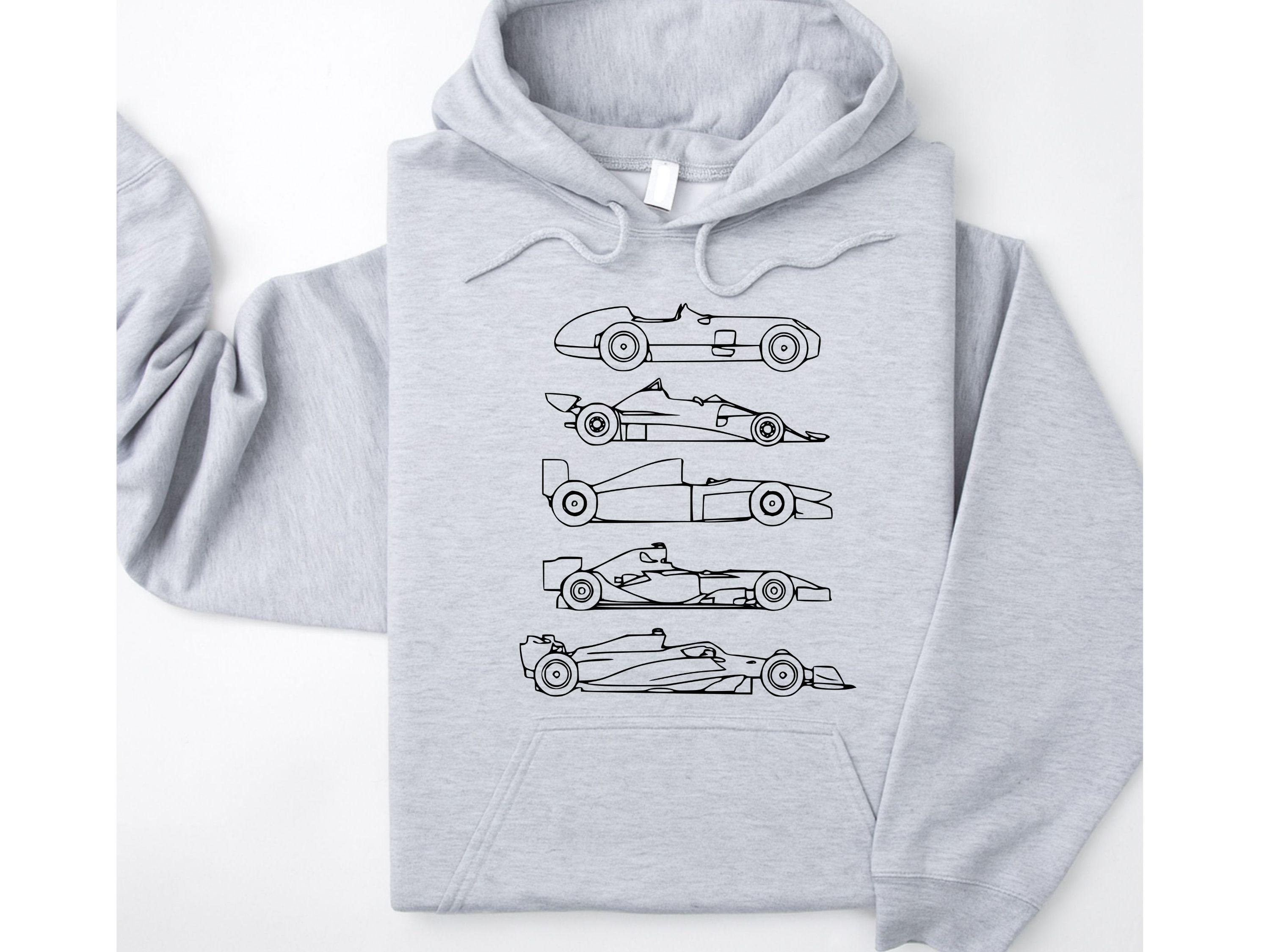Evolution of a F1 Car Shirt, Formula 1 Sweatshirt, Race Weekend Formula ...