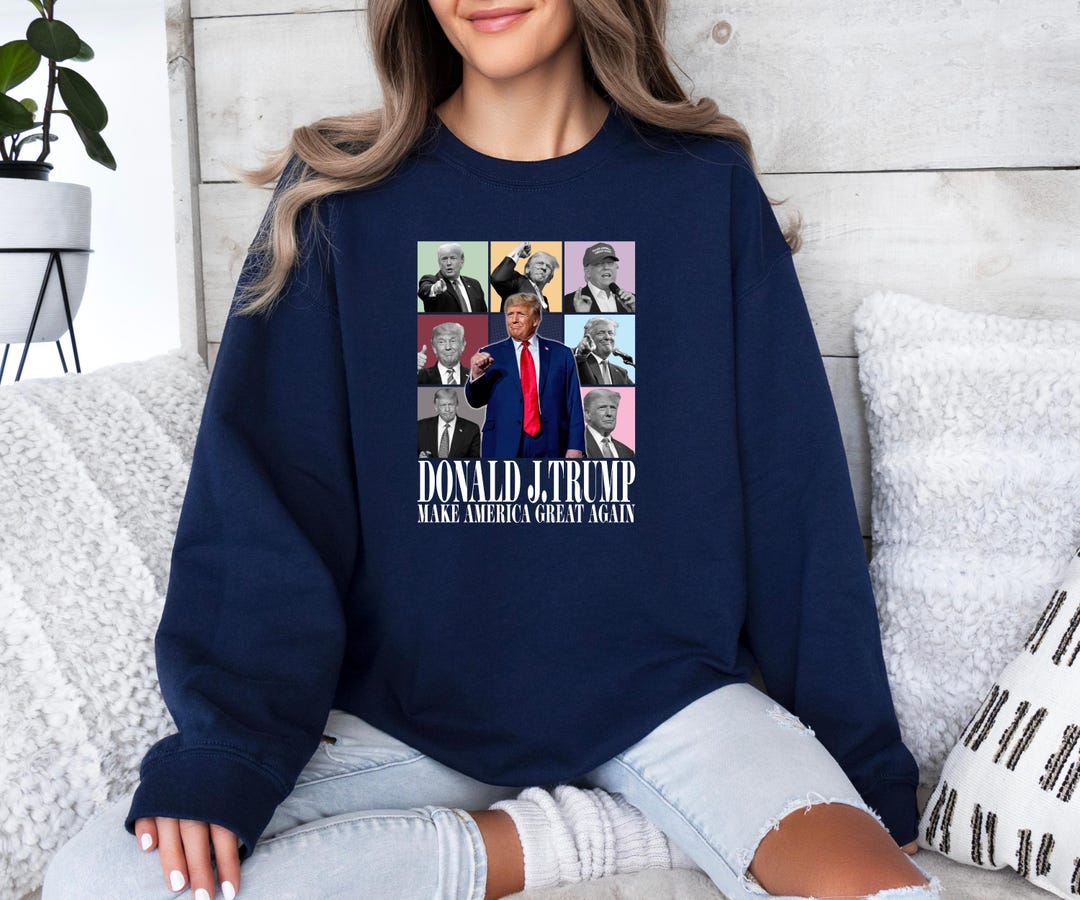 Donald Trump Eras Tour Sweatshirt: MAGA Election Tee - Etsy
